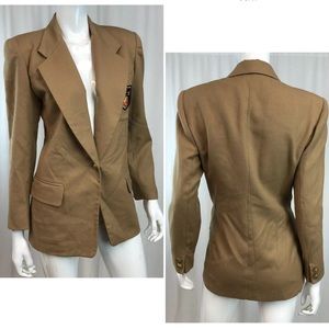 Vintage | Jackets & Coats | Vintage Wool Crest Patch Gold Button School ...